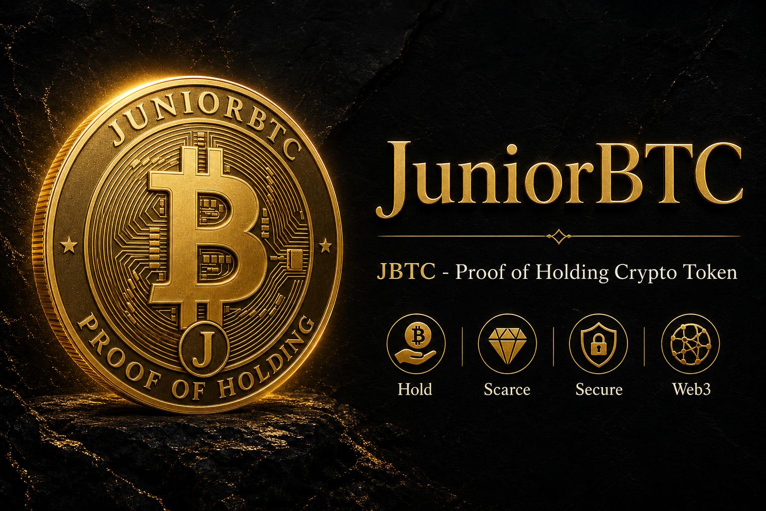 JuniorBTC (JBTC) — The First Proof of Holding Crypto Token | Earn 0.5% ...